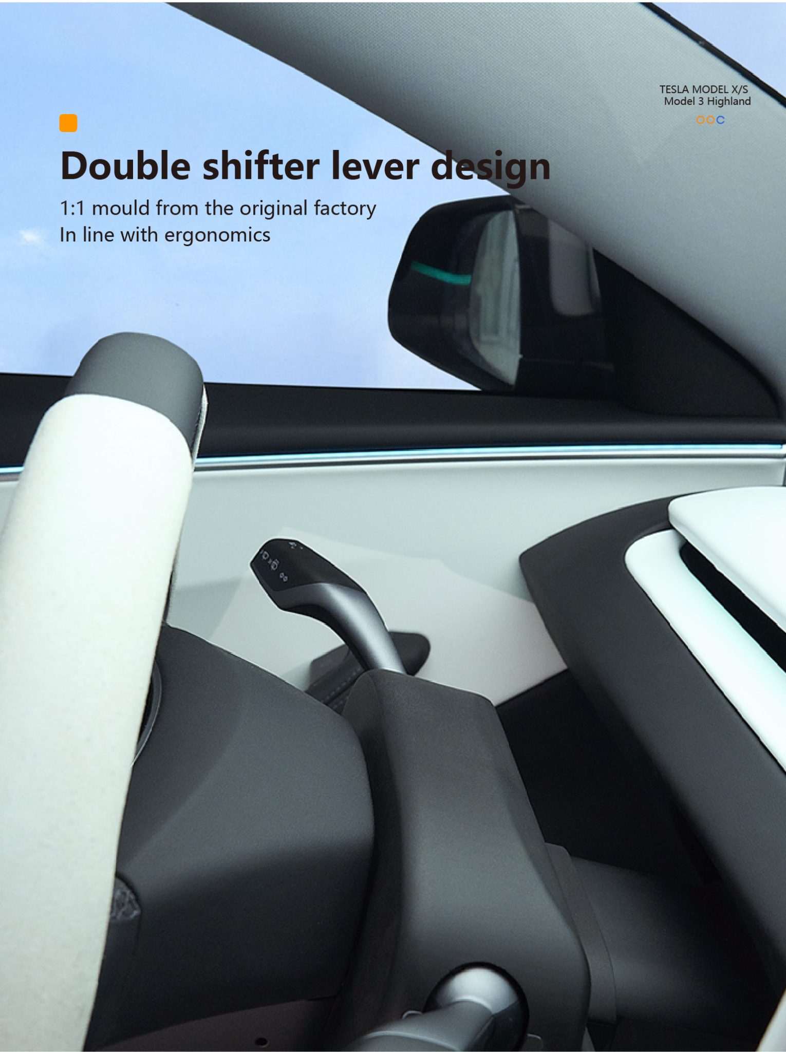 Original car grade shifting lever kit - Admin